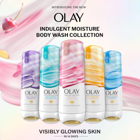 Olay launches indulgent moisture body wash collection