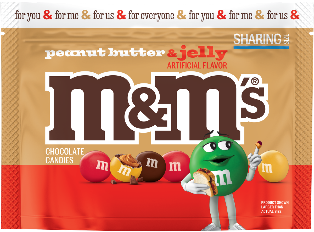 M&M'S unveils Peanut Butter & Jelly flavor