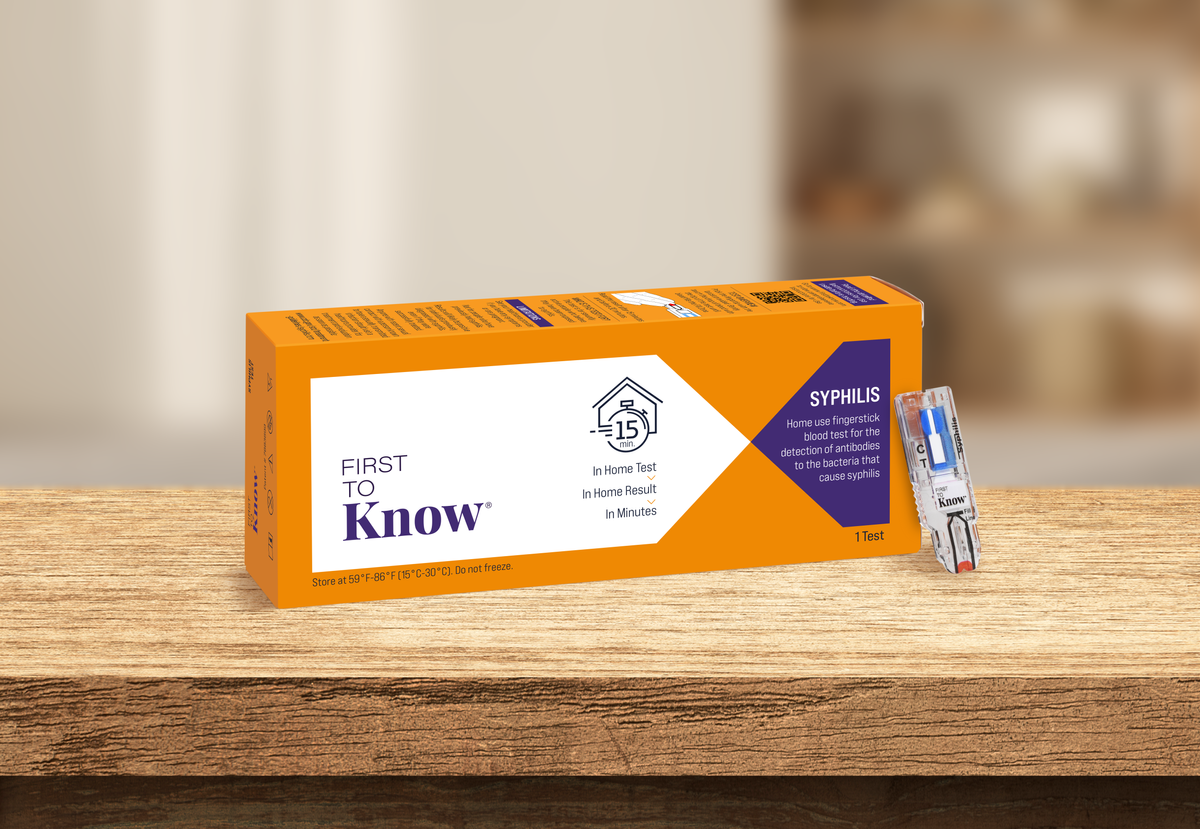 First in-home test for Syphilis now available to consumers nationwide