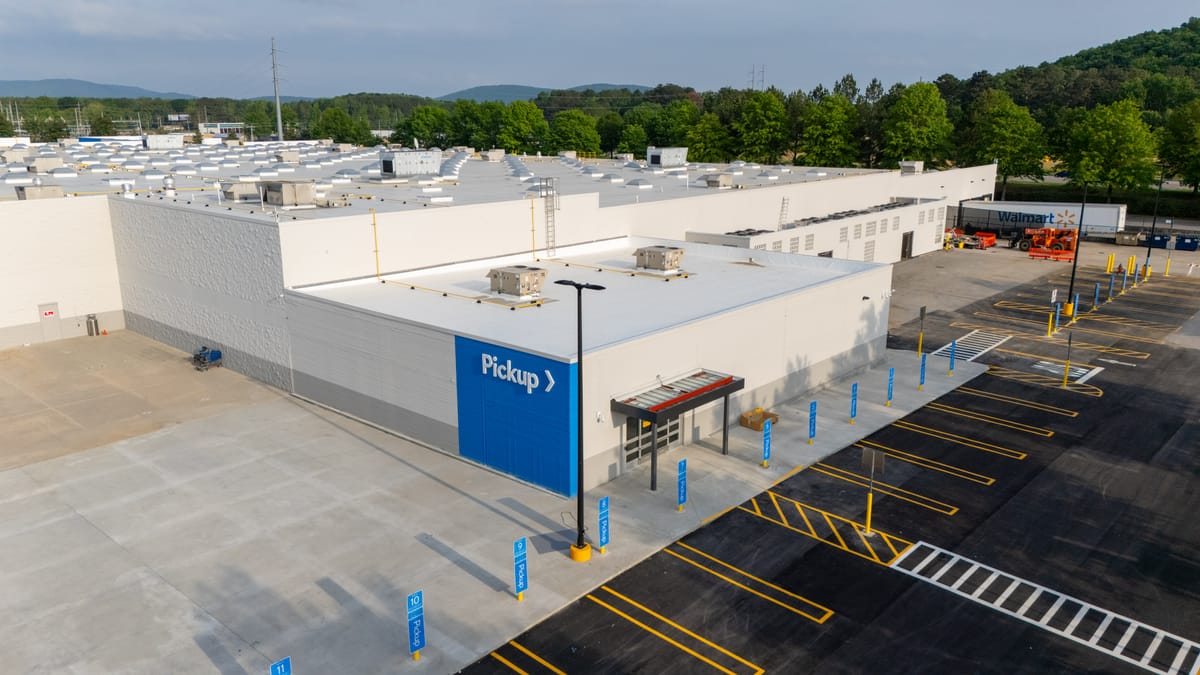 Walmart and Alquist complete 3D concrete printed expansion of Alabama ...