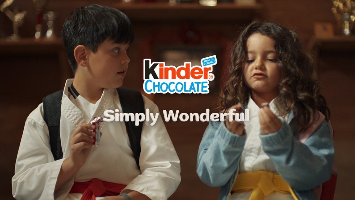 Kinder Chocolate rolls out "Simply Wonderful" brand campaign
