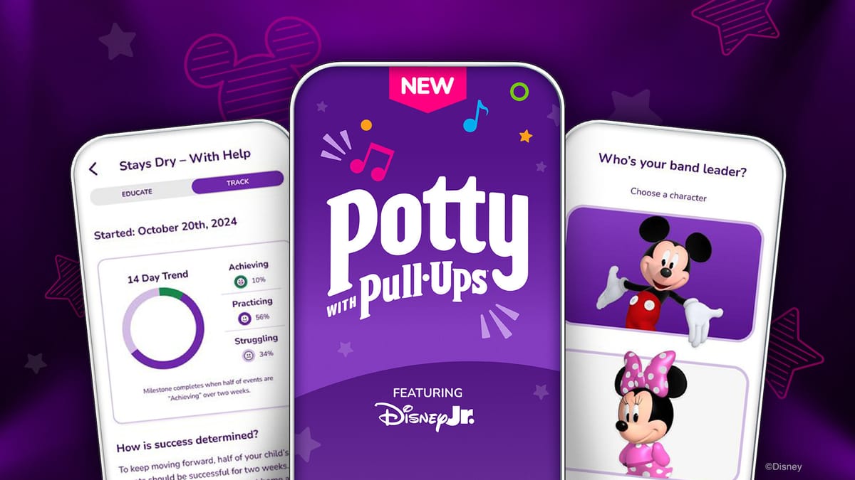 Pull-Ups launches Potty with Pull-Ups ft. Disney Jr. App