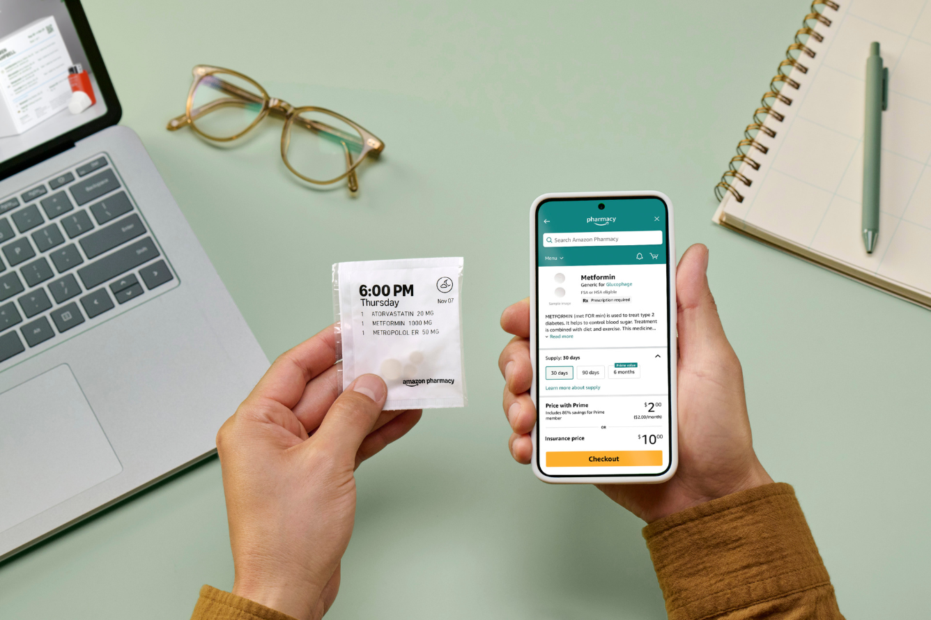 Amazon Pharmacy unveils new tools for simpler medication management