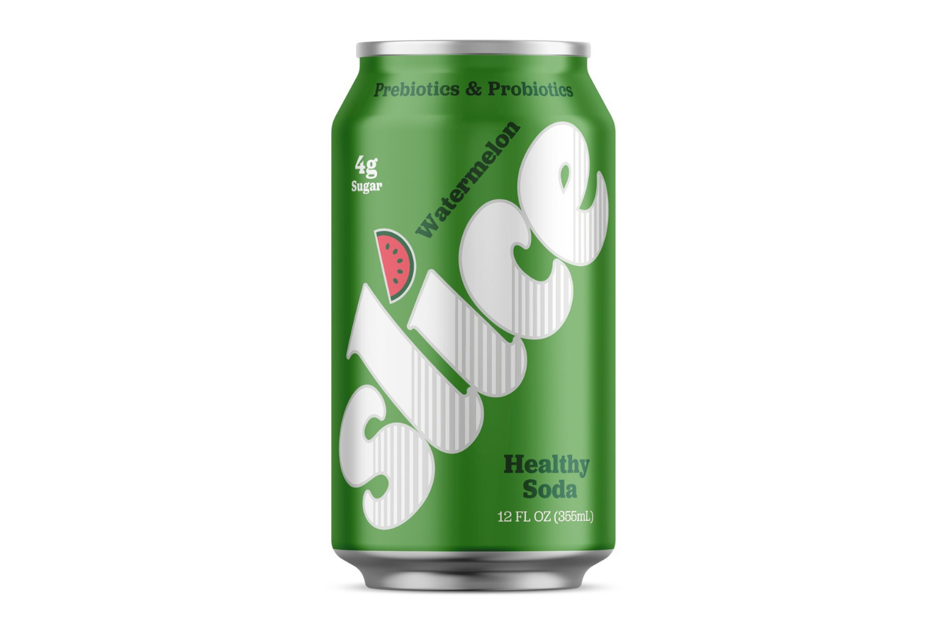 Slice Soda pops open watermelon flavor